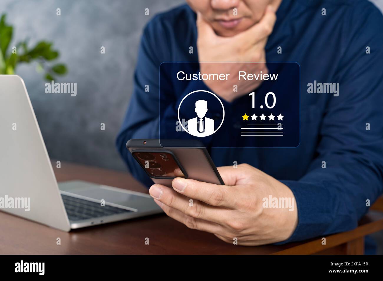 Customer Experience dissatisfied Concept, Unhappy Businessman Client ...