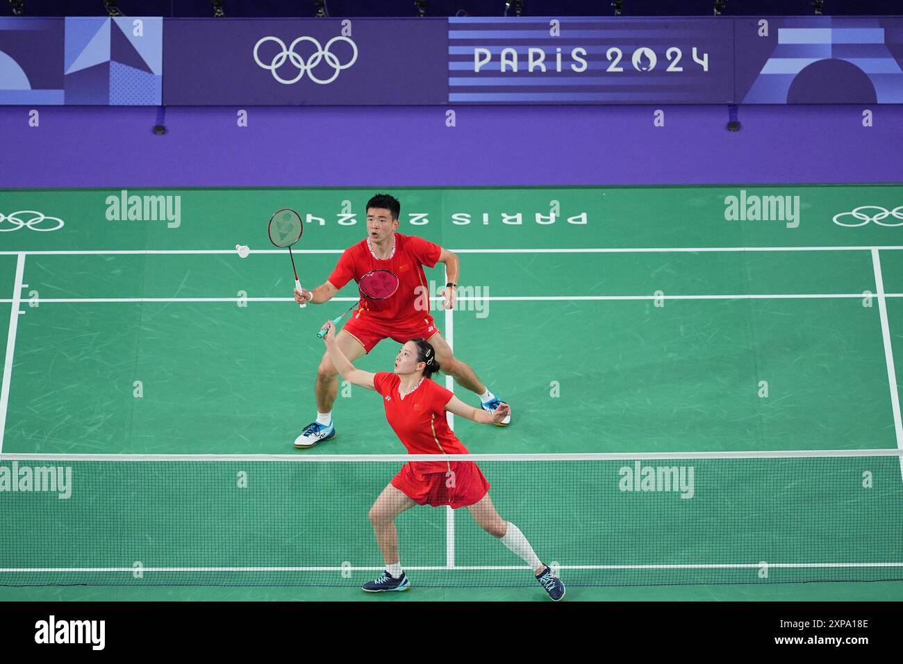 **CHINESE MAINLAND, HONG KONG, MACAU AND TAIWAN OUT** Chinese badminton ...