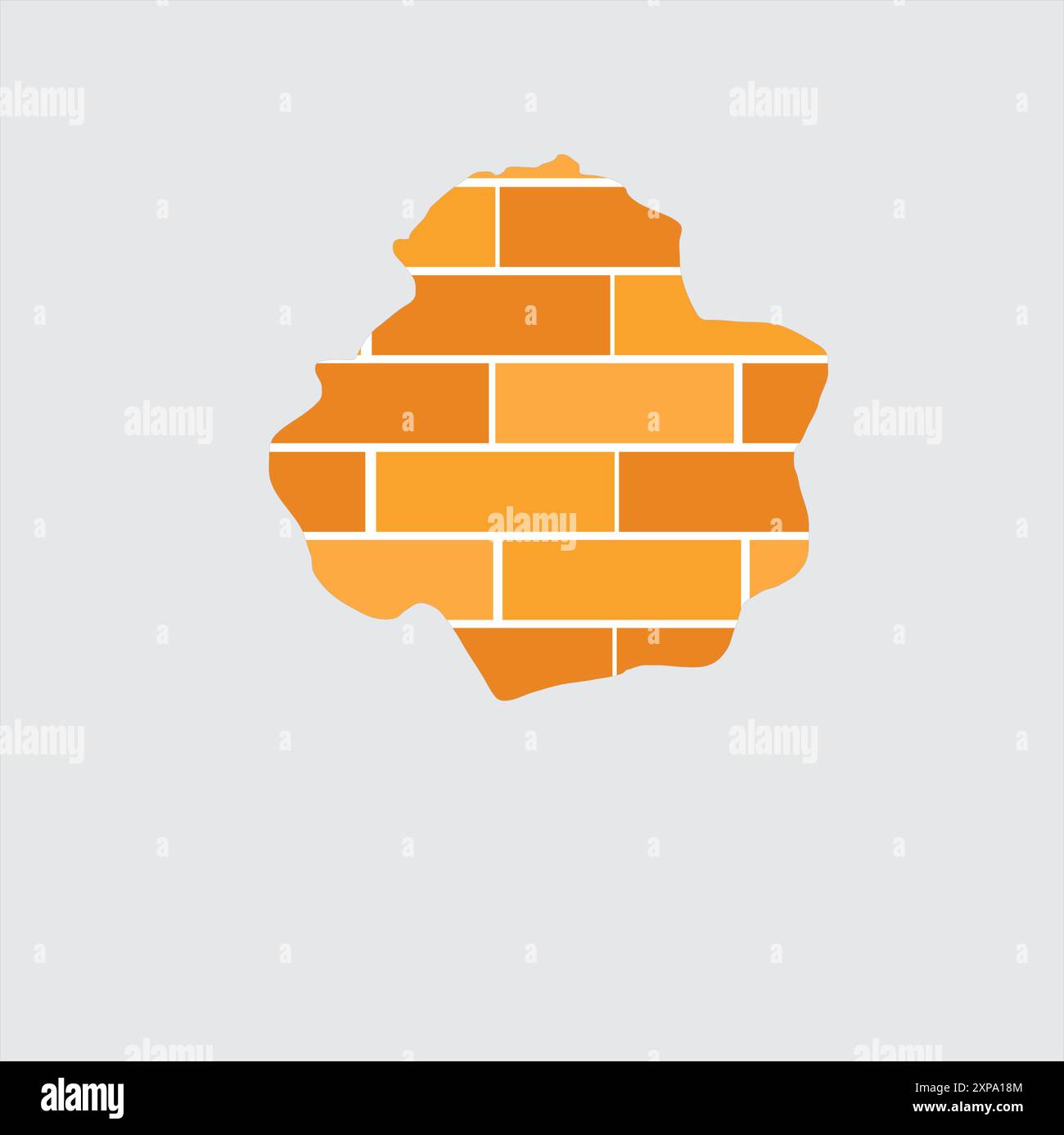 broken wall. brick pattern vector. free space for text. background ...
