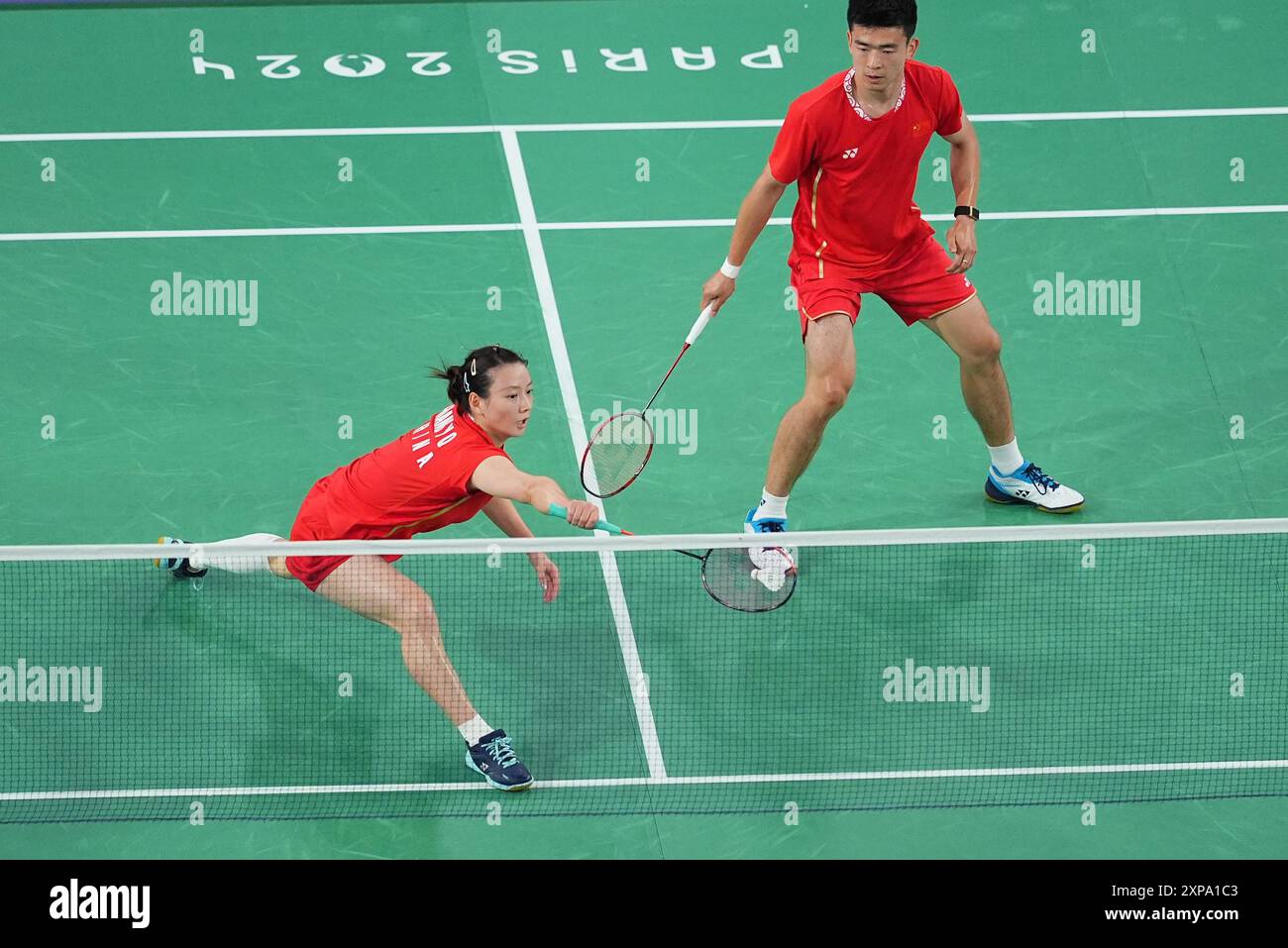**CHINESE MAINLAND, HONG KONG, MACAU AND TAIWAN OUT** Chinese badminton ...