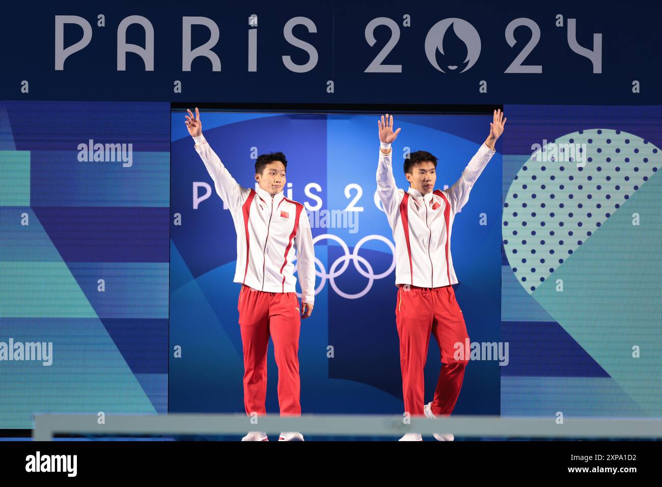 **CHINESE MAINLAND, HONG KONG, MACAU AND TAIWAN OUT** Chinese divers ...