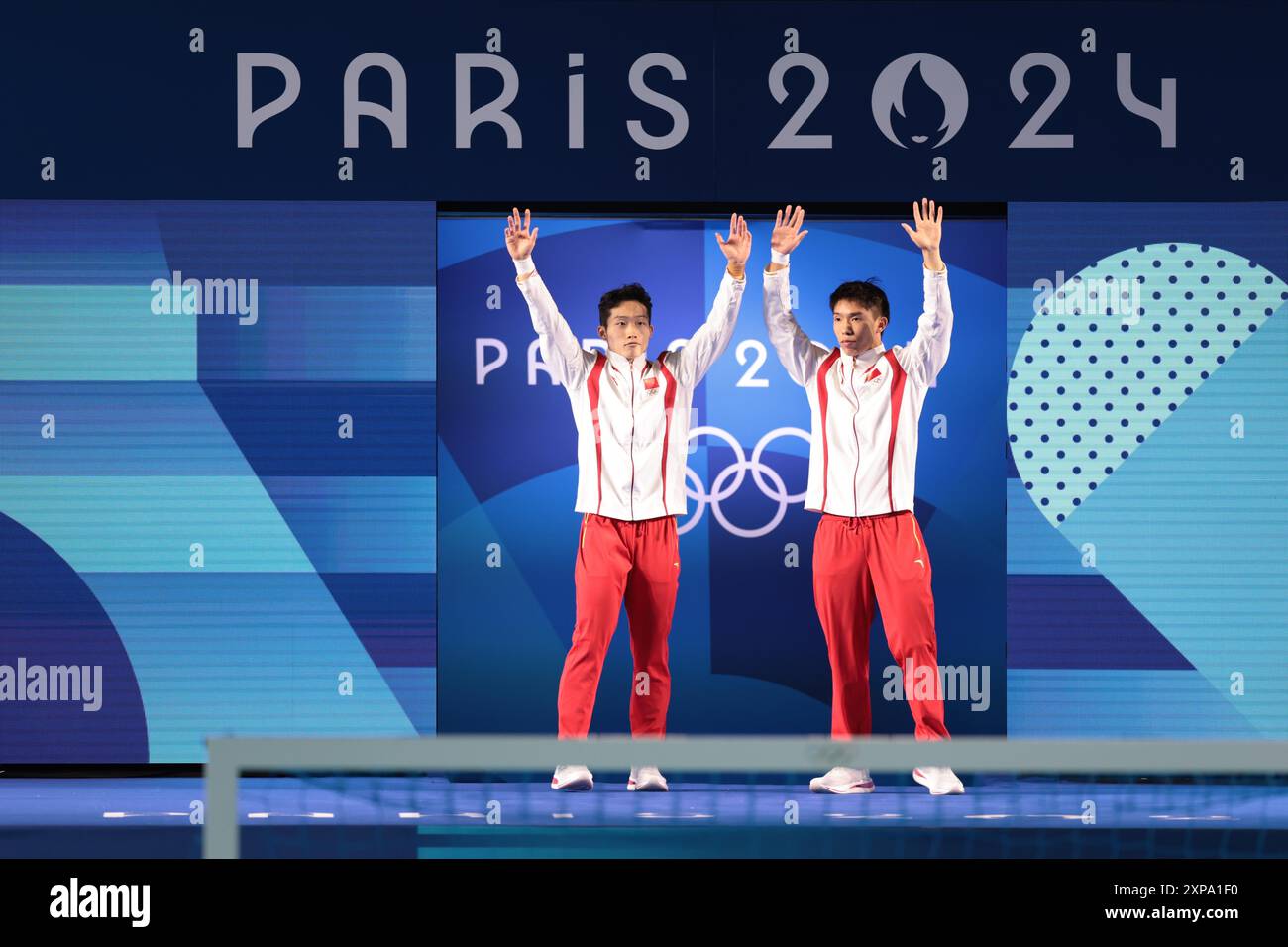 **CHINESE MAINLAND, HONG KONG, MACAU AND TAIWAN OUT** Chinese divers ...