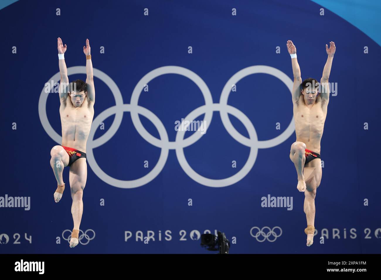 **CHINESE MAINLAND, HONG KONG, MACAU AND TAIWAN OUT** Chinese divers ...