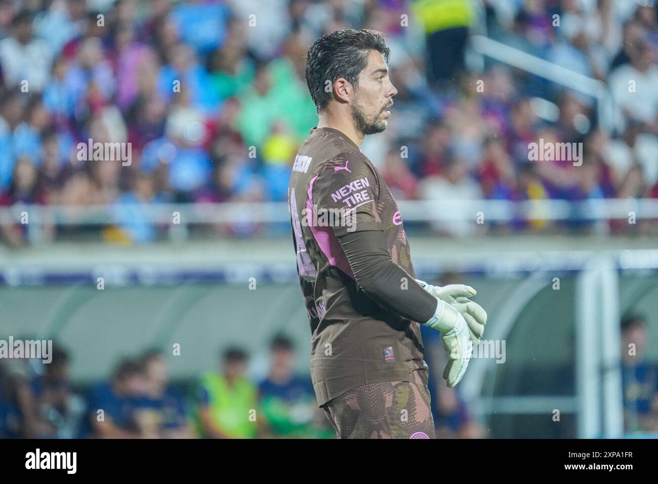 Orlando, Florida, USA, July 30, 2024, Manchester City FC goalkeeper ...