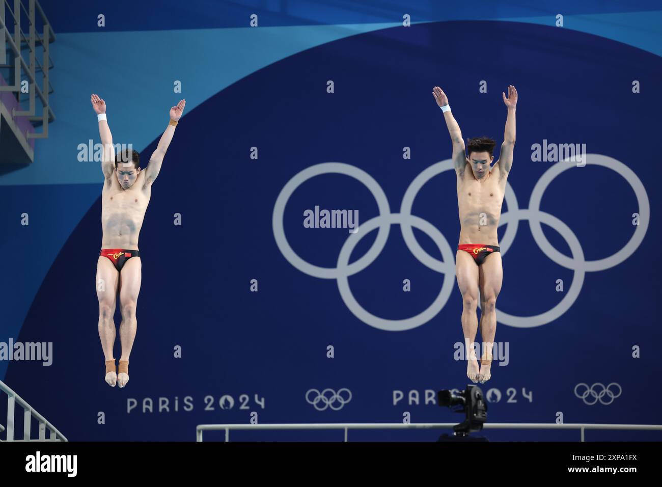 **CHINESE MAINLAND, HONG KONG, MACAU AND TAIWAN OUT** Chinese divers ...