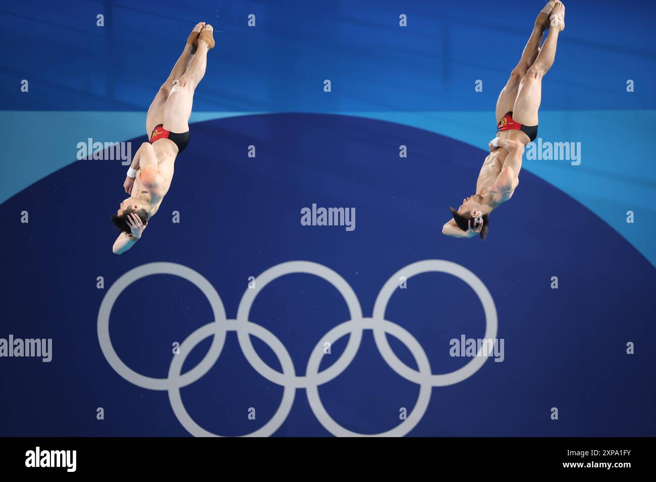 **CHINESE MAINLAND, HONG KONG, MACAU AND TAIWAN OUT** Chinese divers ...