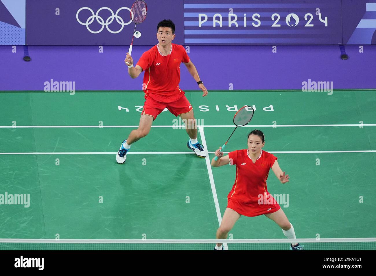 **CHINESE MAINLAND, HONG KONG, MACAU AND TAIWAN OUT** Chinese badminton ...
