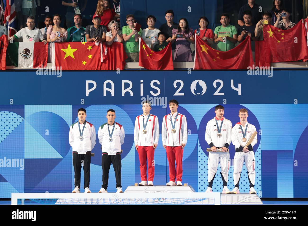 **CHINESE MAINLAND, HONG KONG, MACAU AND TAIWAN OUT** Chinese divers ...