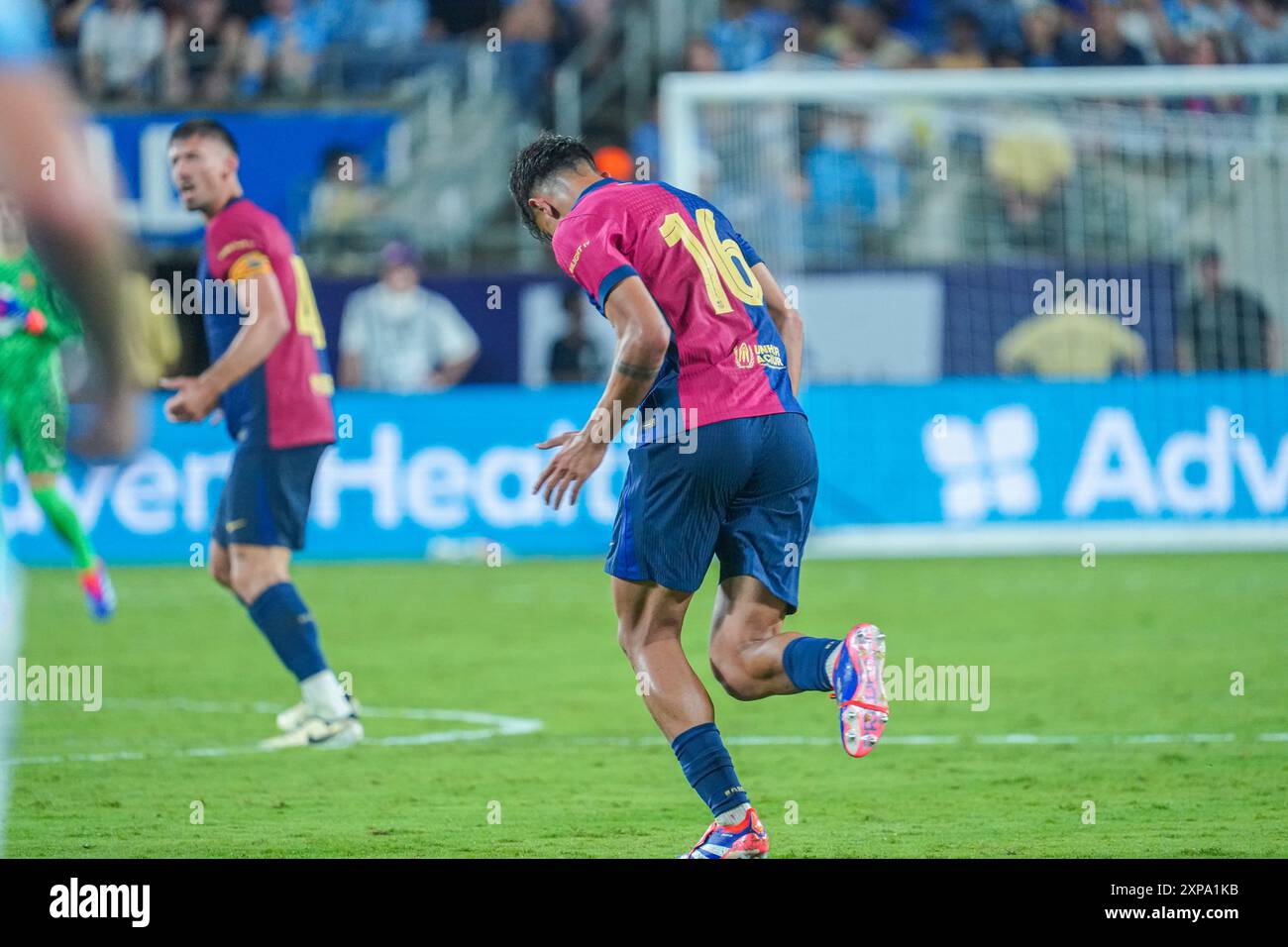 Orlando, Florida, USA, July 30, 2024, FC Barcelona player Marc Bernal ...