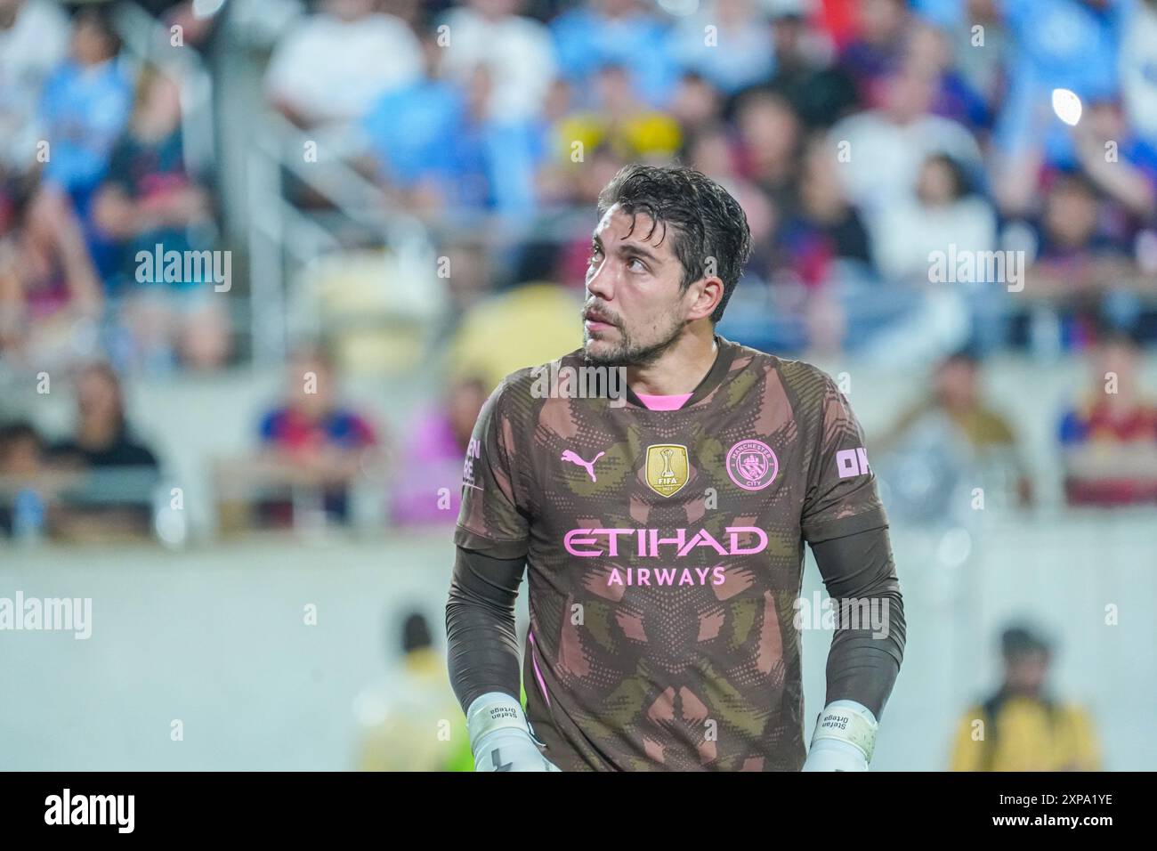 Orlando, Florida, USA, July 30, 2024, Manchester City FC goalkeeper ...