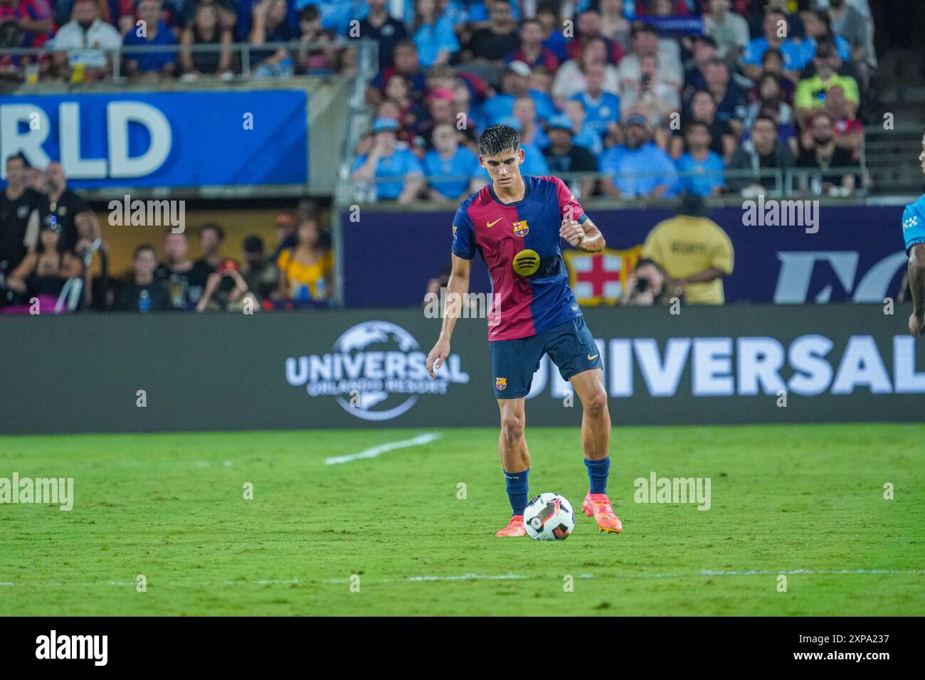 Orlando, Florida, USA, July 30, 2024, FC Barcelona player Gerard Martín ...