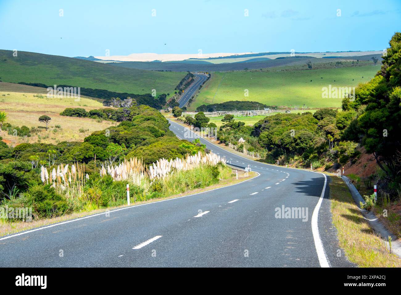 New Zealand State Highway 1 Stock Photo - Alamy