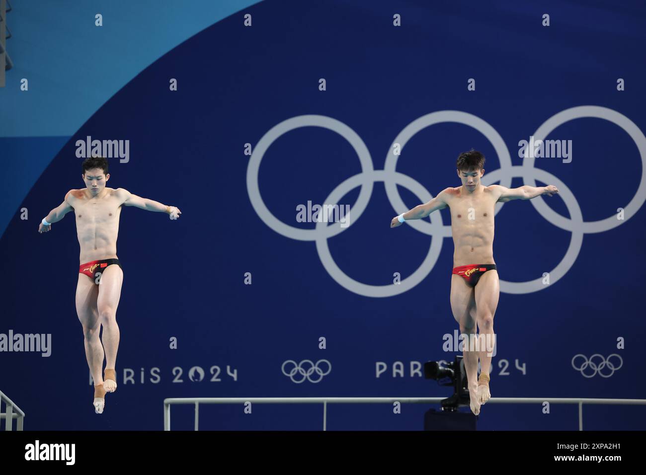 **CHINESE MAINLAND, HONG KONG, MACAU AND TAIWAN OUT** Chinese divers ...