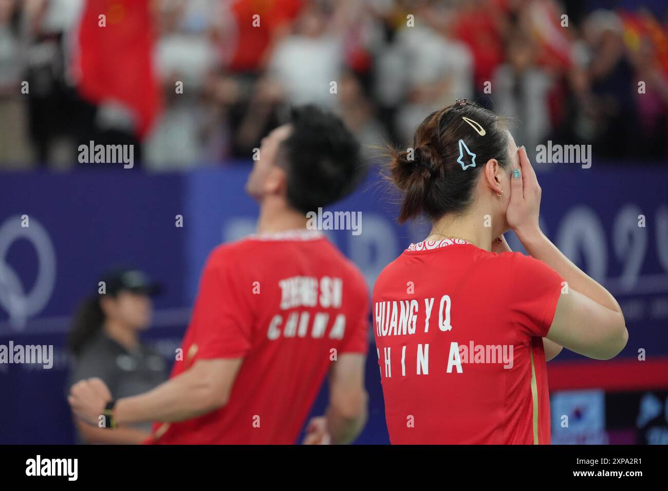 **CHINESE MAINLAND, HONG KONG, MACAU AND TAIWAN OUT** Chinese badminton ...