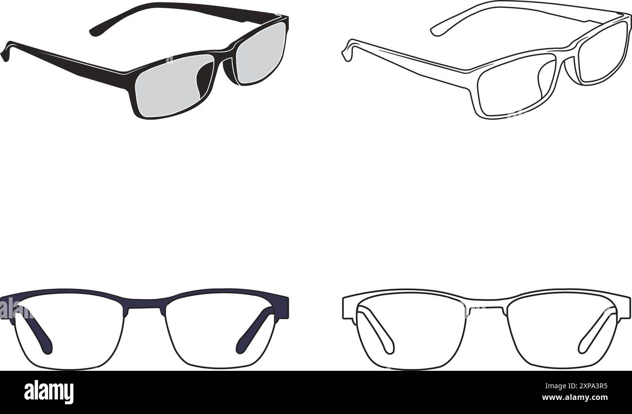 glasses icon vector illustration simple design Stock Vector Image & Art ...