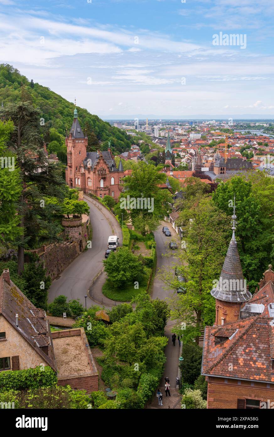 The Heidelberger Altstadt, The Old Town of Heidelberg, Historic Heart ...