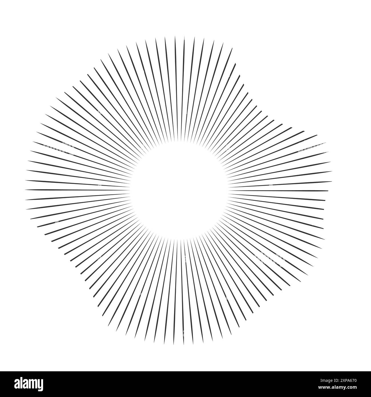 Concentric audio rhythm line radial circle sound wave dynamic set ...