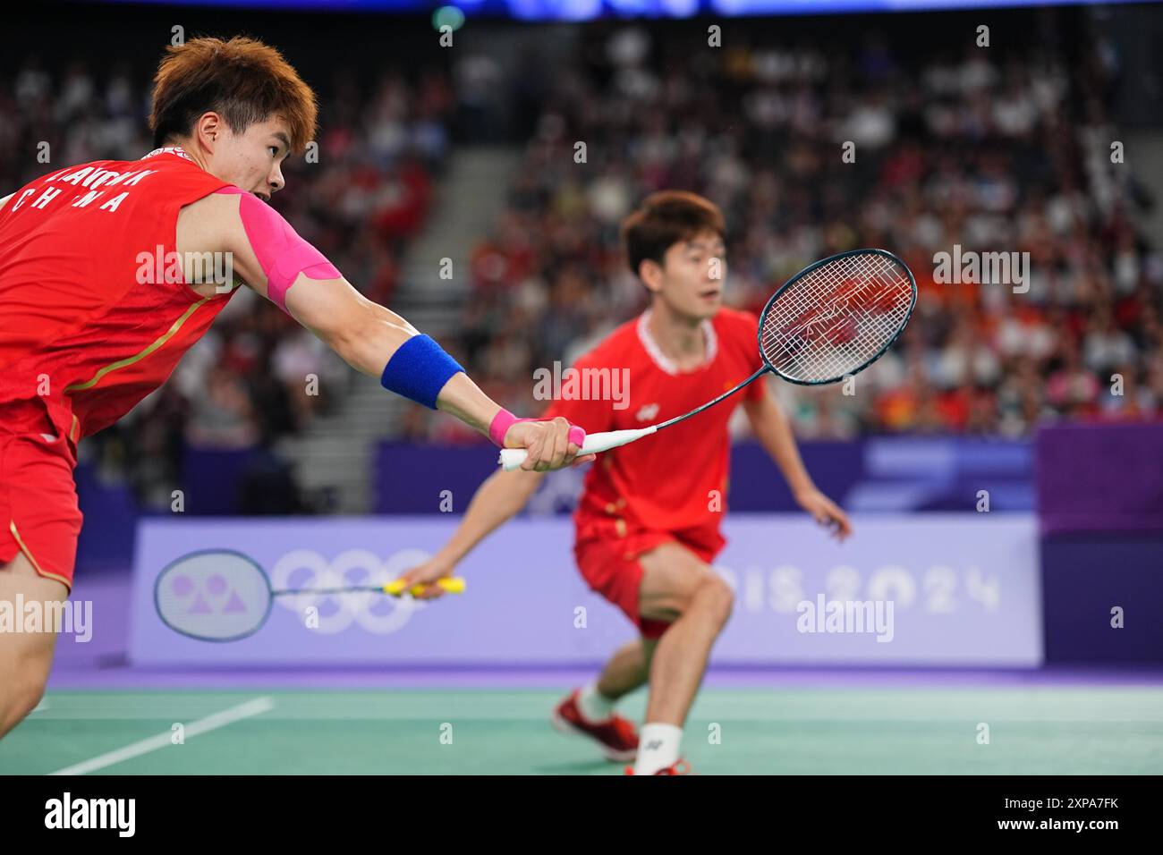 **CHINESE MAINLAND, HONG KONG, MACAU AND TAIWAN OUT** Chinese badminton ...