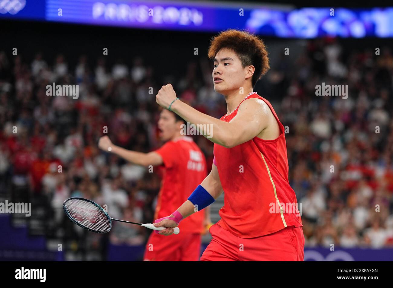 **CHINESE MAINLAND, HONG KONG, MACAU AND TAIWAN OUT** Chinese badminton ...