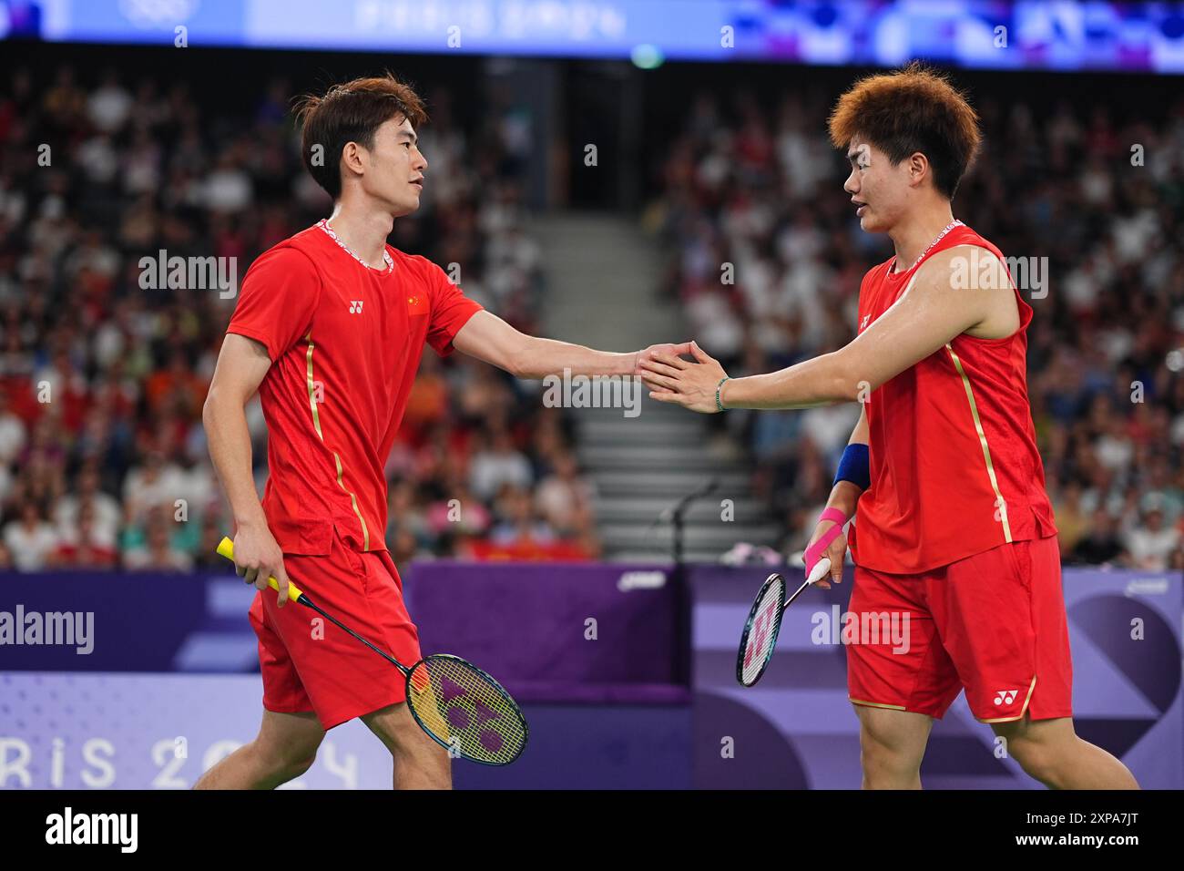 **CHINESE MAINLAND, HONG KONG, MACAU AND TAIWAN OUT** Chinese badminton ...
