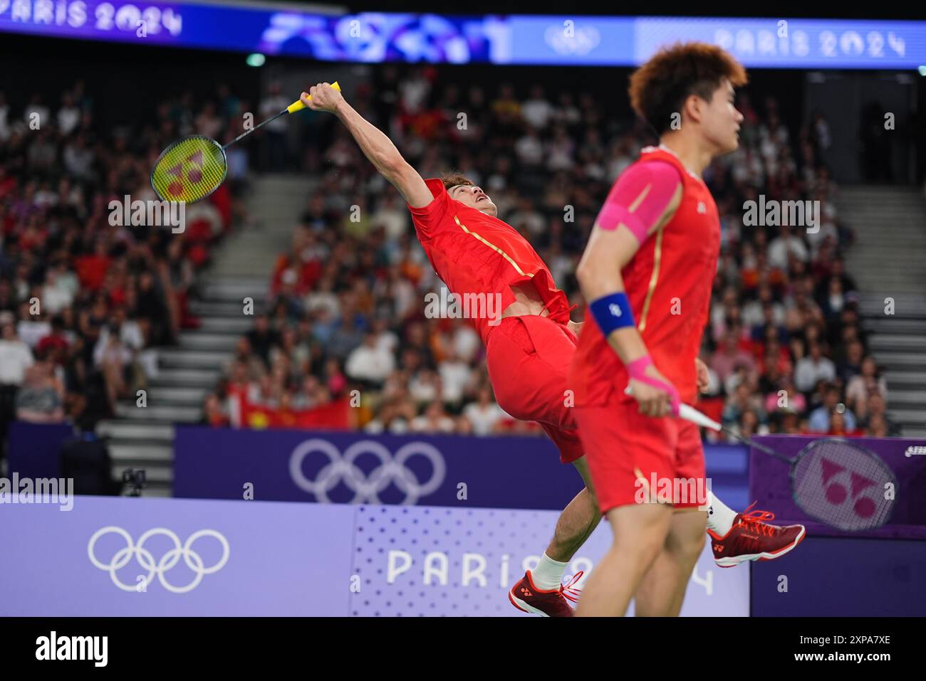 **CHINESE MAINLAND, HONG KONG, MACAU AND TAIWAN OUT** Chinese badminton ...