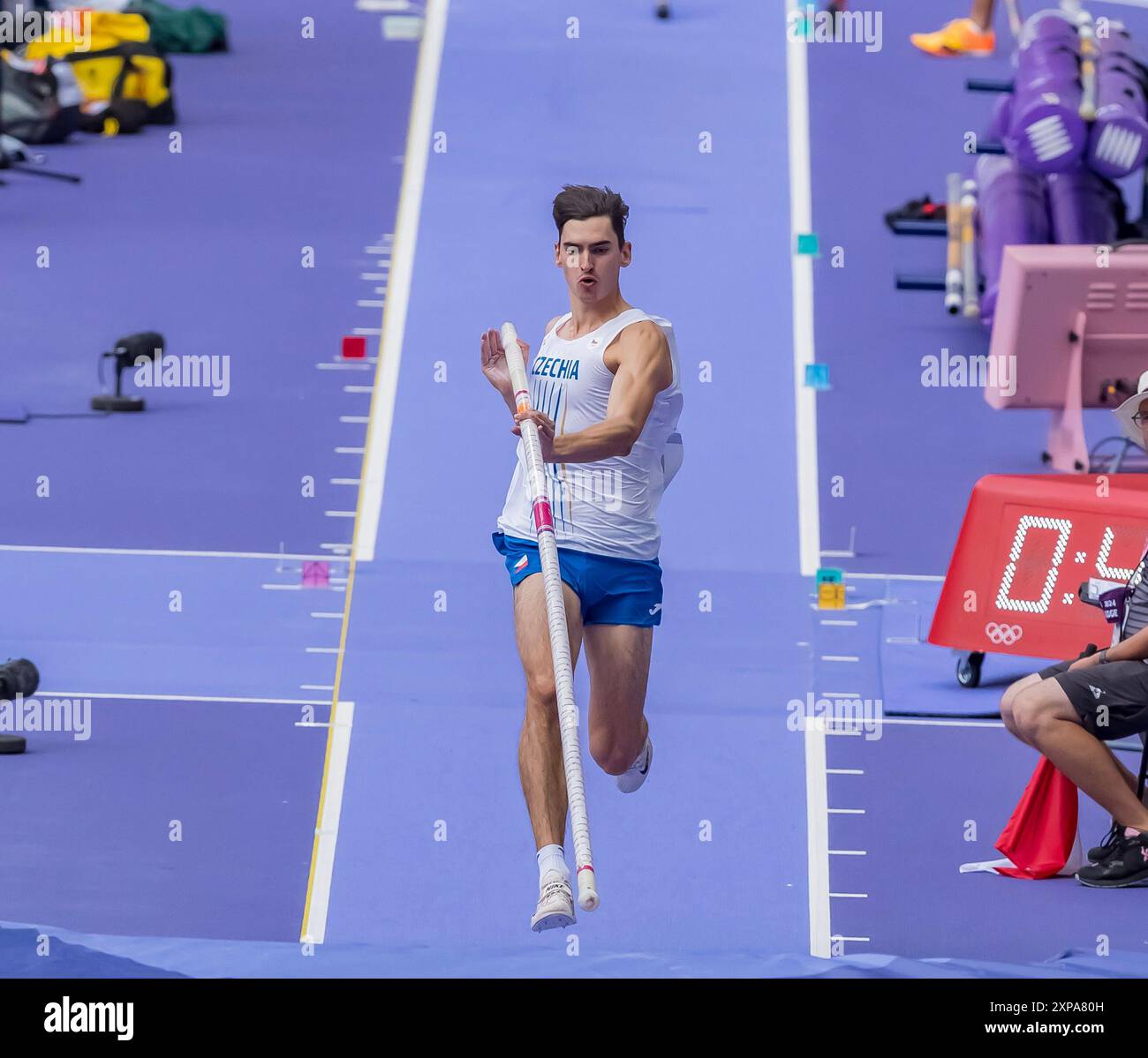 Paris, Ile de France, France. 3rd Aug, 2024. David Holy (CZE) of ...