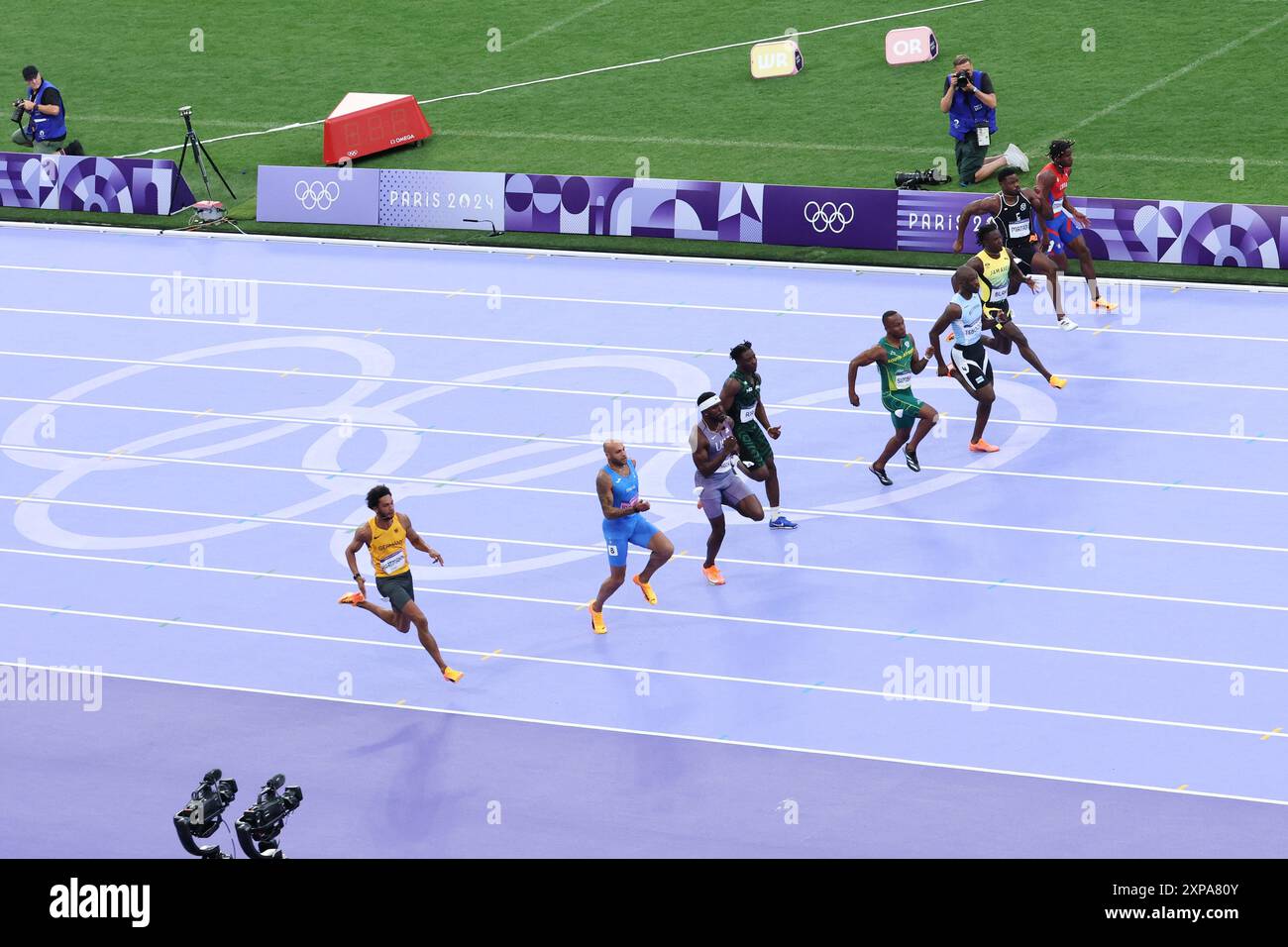 Saint-Denis, France. 4th Aug, 2024. (L to R) HARTMANN Joshua (GER ...