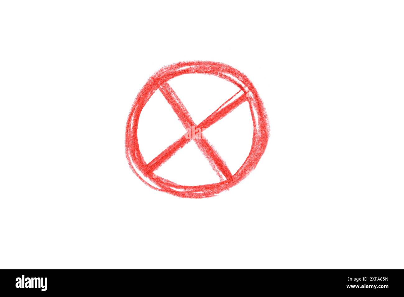 Red prohibited sign isolated on white background Stock Photo - Alamy