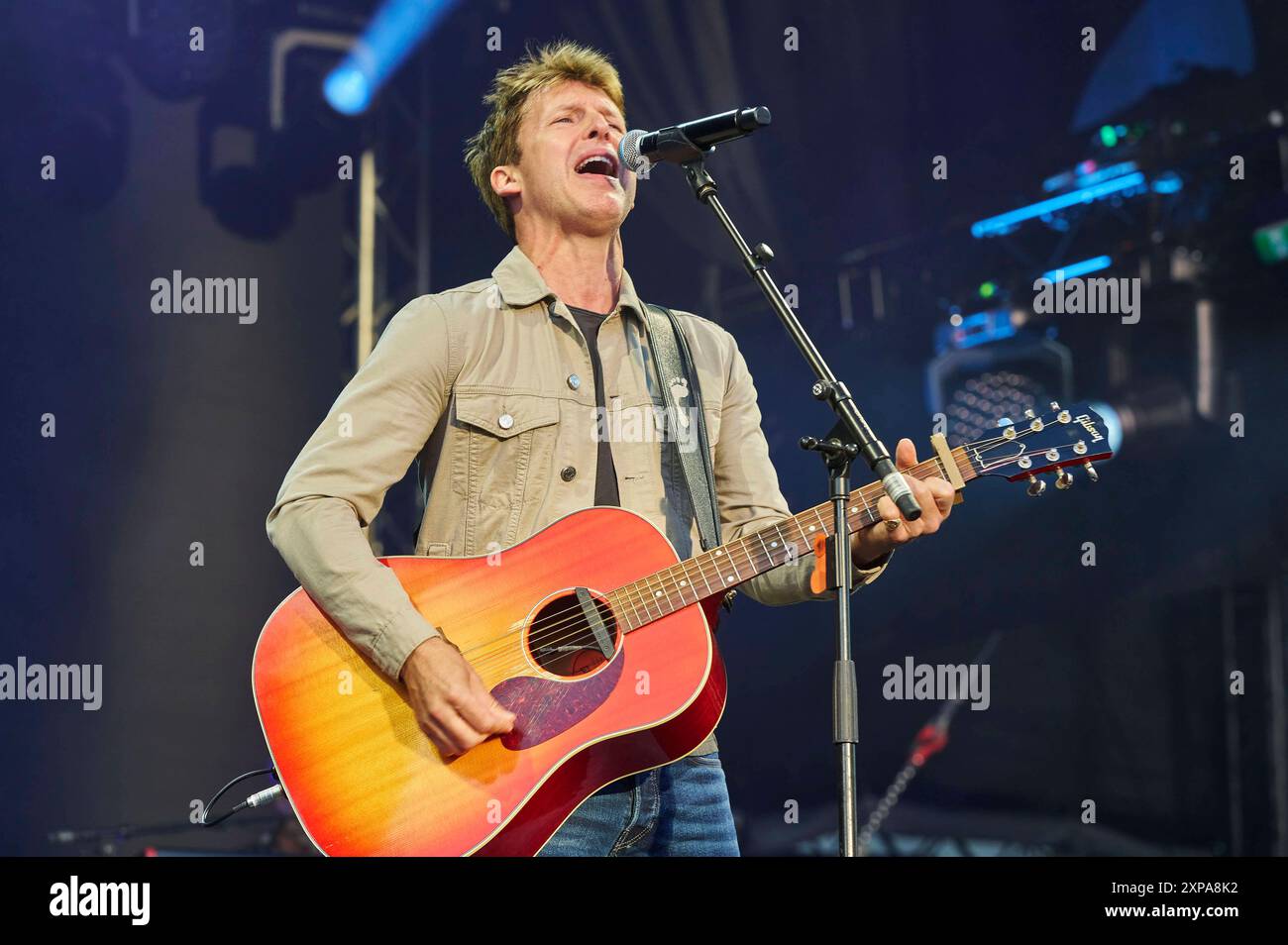 James Blunt live beim Sommerfestival 2024 unter dem Motto Beats, Bands ...