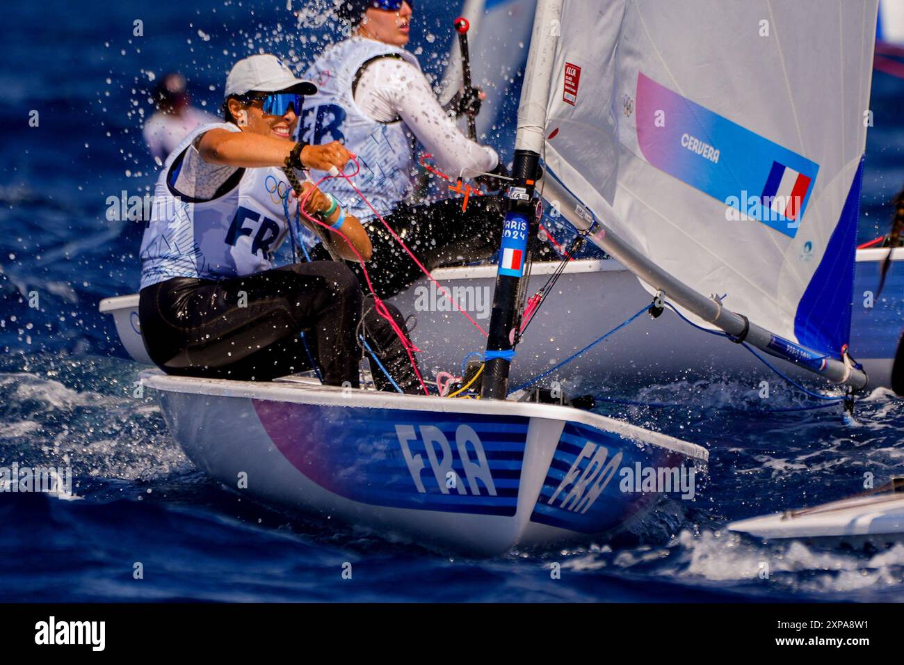 Marseille, France. 04th Aug, 2024. Louise Cervera (France), Sailing ...