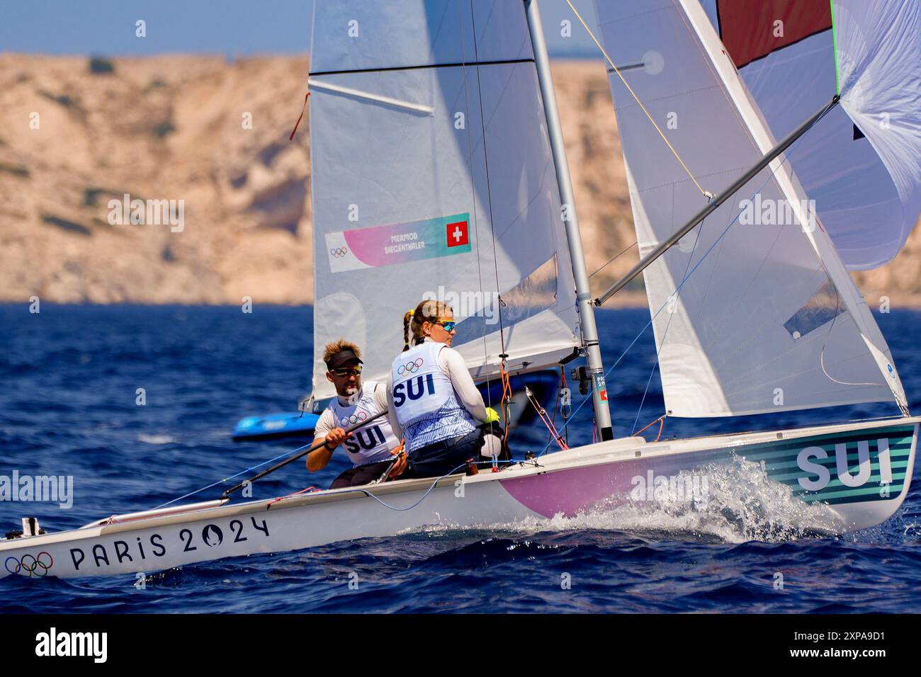 Yves Mermod and Maja Siegenthaler (Switzerland), Sailing, Mixed Dinghy ...