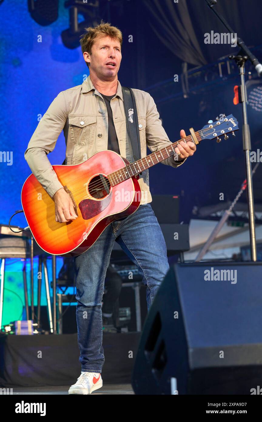 James Blunt live beim Sommerfestival 2024 unter dem Motto 'Beats, Bands ...