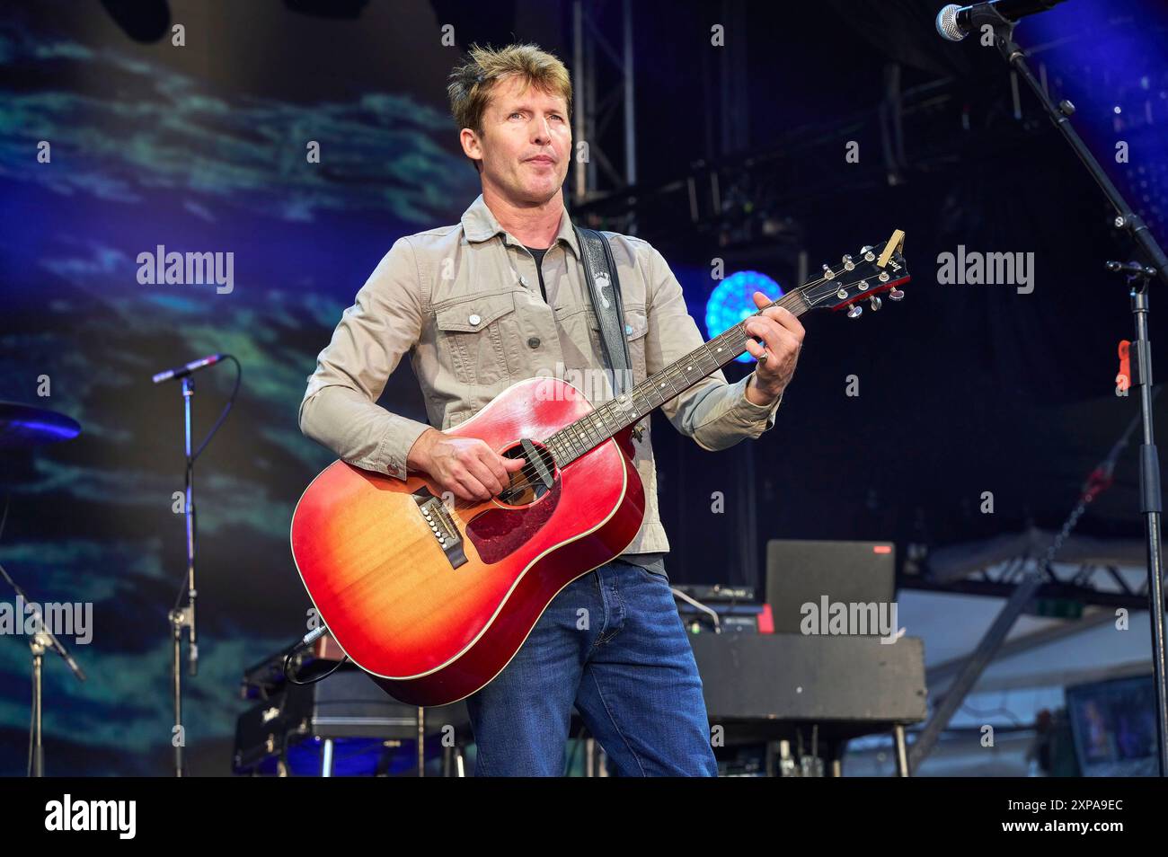 James Blunt live beim Sommerfestival 2024 unter dem Motto 'Beats, Bands ...