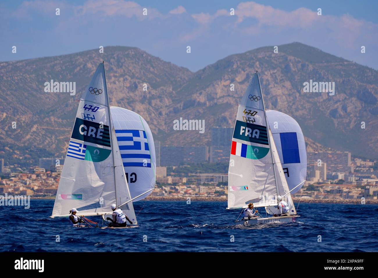 Camille Lecointre and Jeremie Mion (France), Sailing, Mixed Dinghy ...