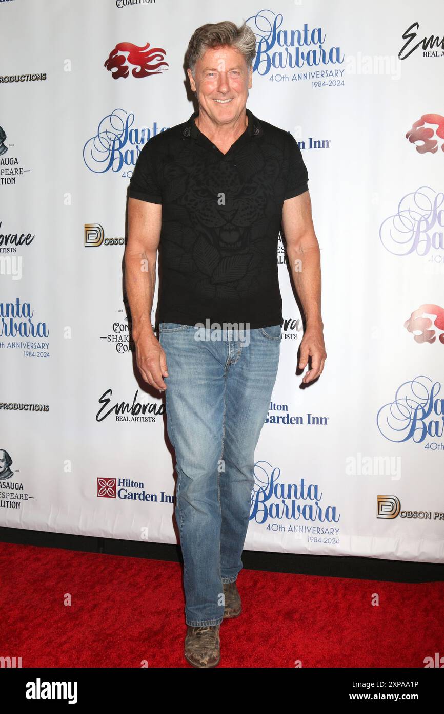 LOS ANGELES - AUG 2: John Allen Nelson at the "Santa Barbara" 40th ...