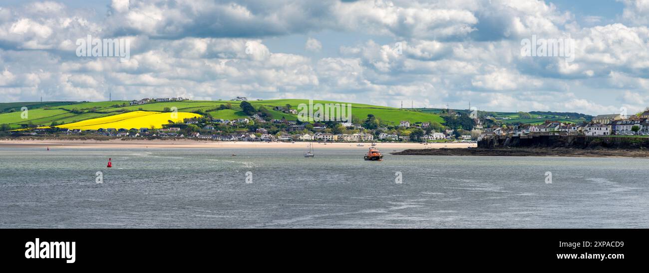 The villages of Instow and Appledore across the Taw and Torridge ...