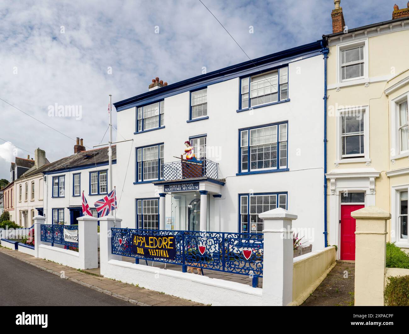 The North Devon Maritime Museum in the coastal village of Appledore ...