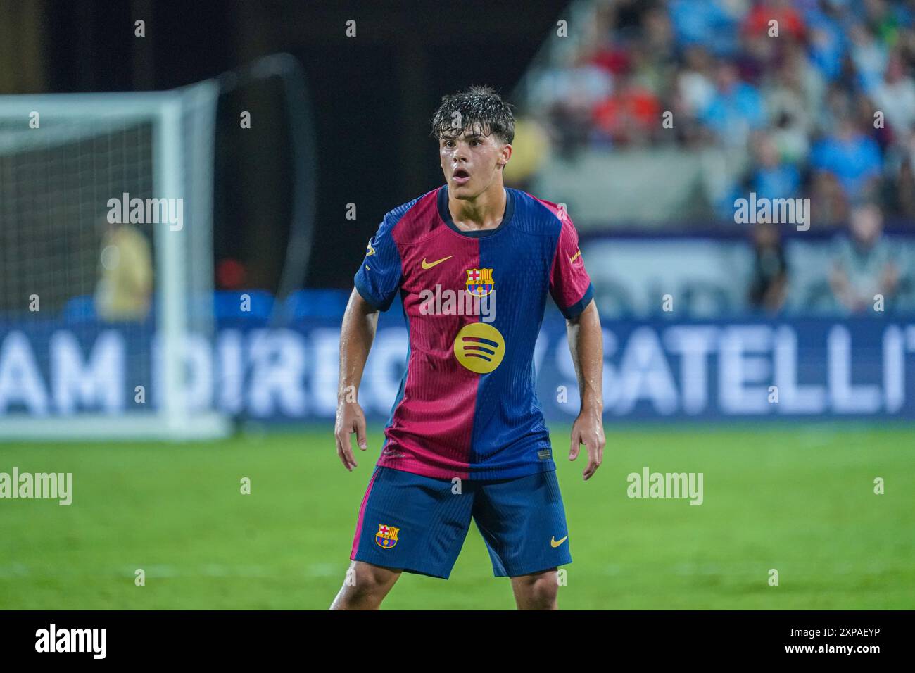 Orlando, Florida, USA, July 30, 2024, FC Barcelona player Quim Junyent ...