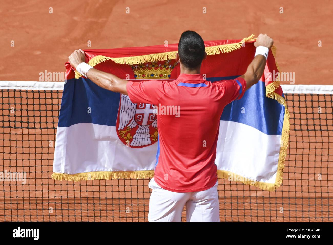 Novak Djokovic of Serbia Gold medal, Tennis, Men's Singles during the ...
