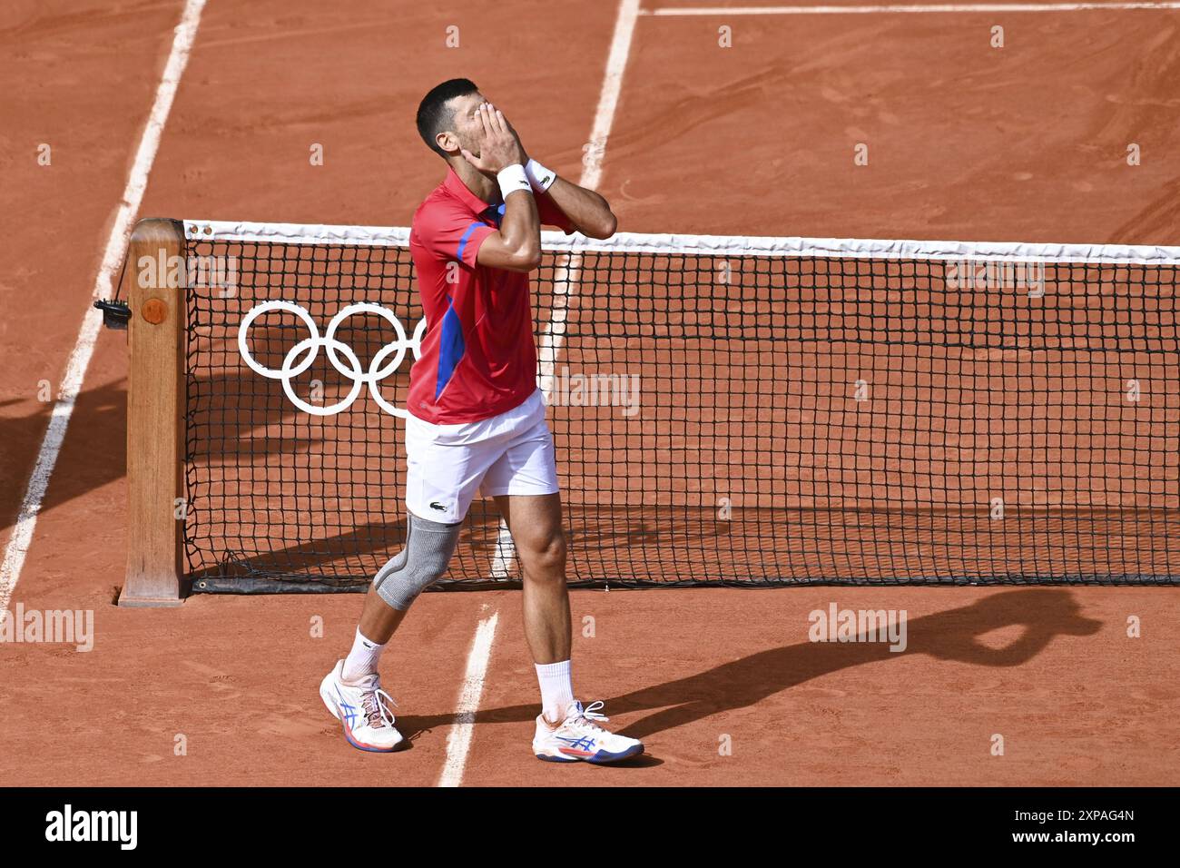 Novak Djokovic of Serbia Gold medal, Tennis, Men's Singles during the ...