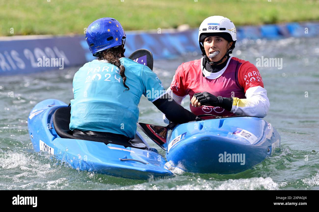 Paris, France. 04th Aug, 2024. Paris 2024 Olympic Games. Kayak Cross ...