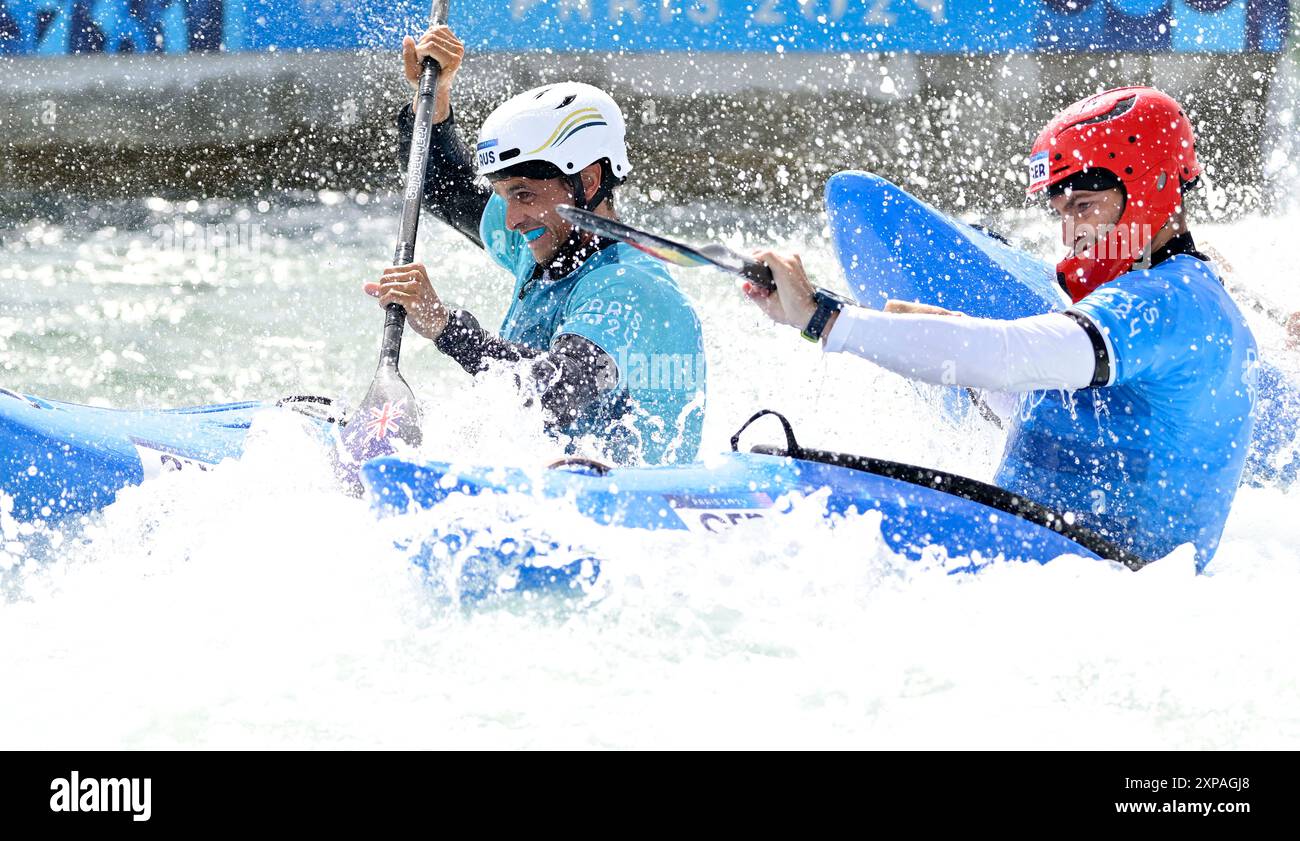Paris, France. 04th Aug, 2024. Paris 2024 Olympic Games. Kayak Cross ...