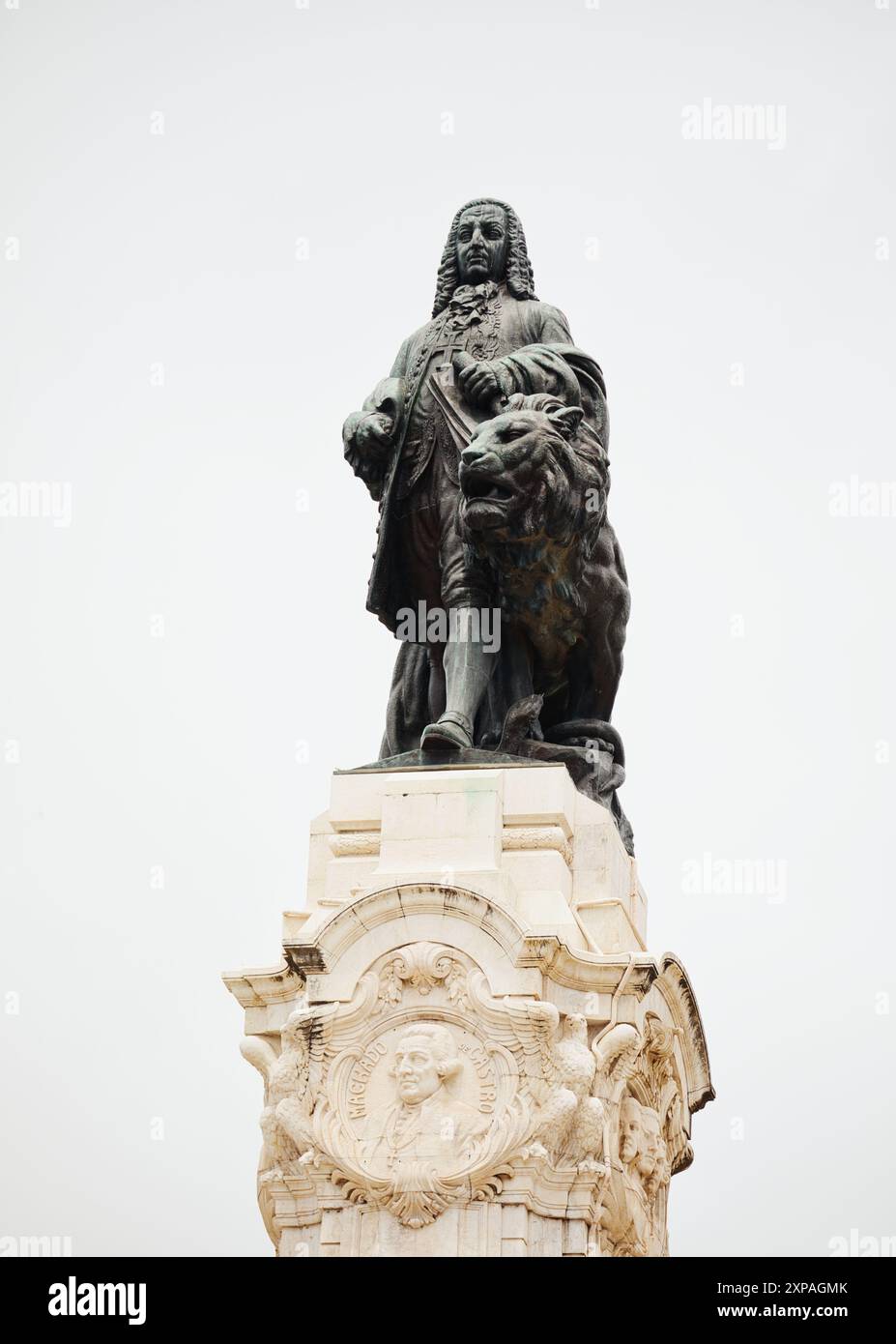Bronze statue of the Marquis of Pombal, Marquis of Pombal Square ...
