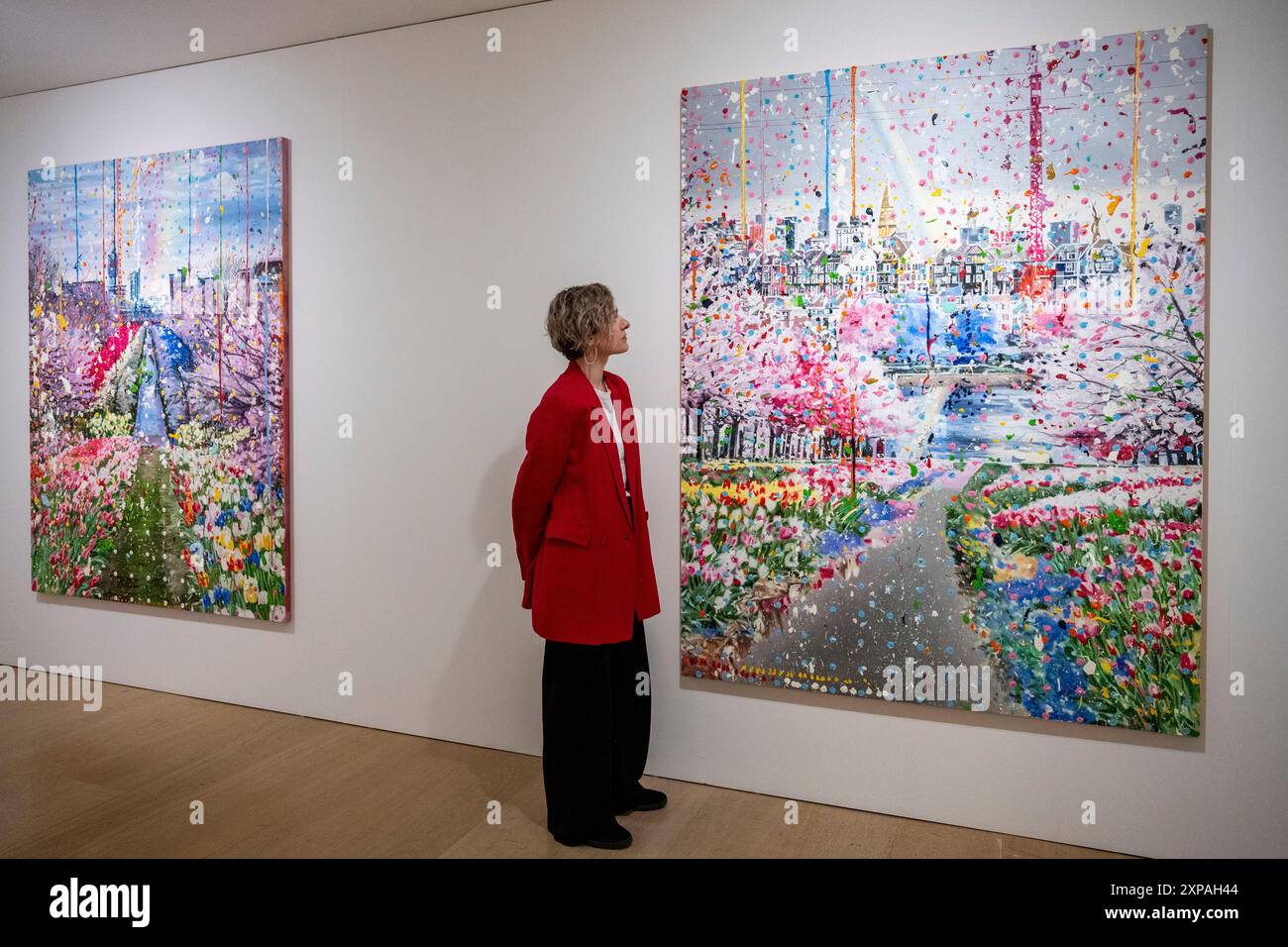 London, UK. 5 August 2024. Staff at a preview of ‘The Civilisation ...