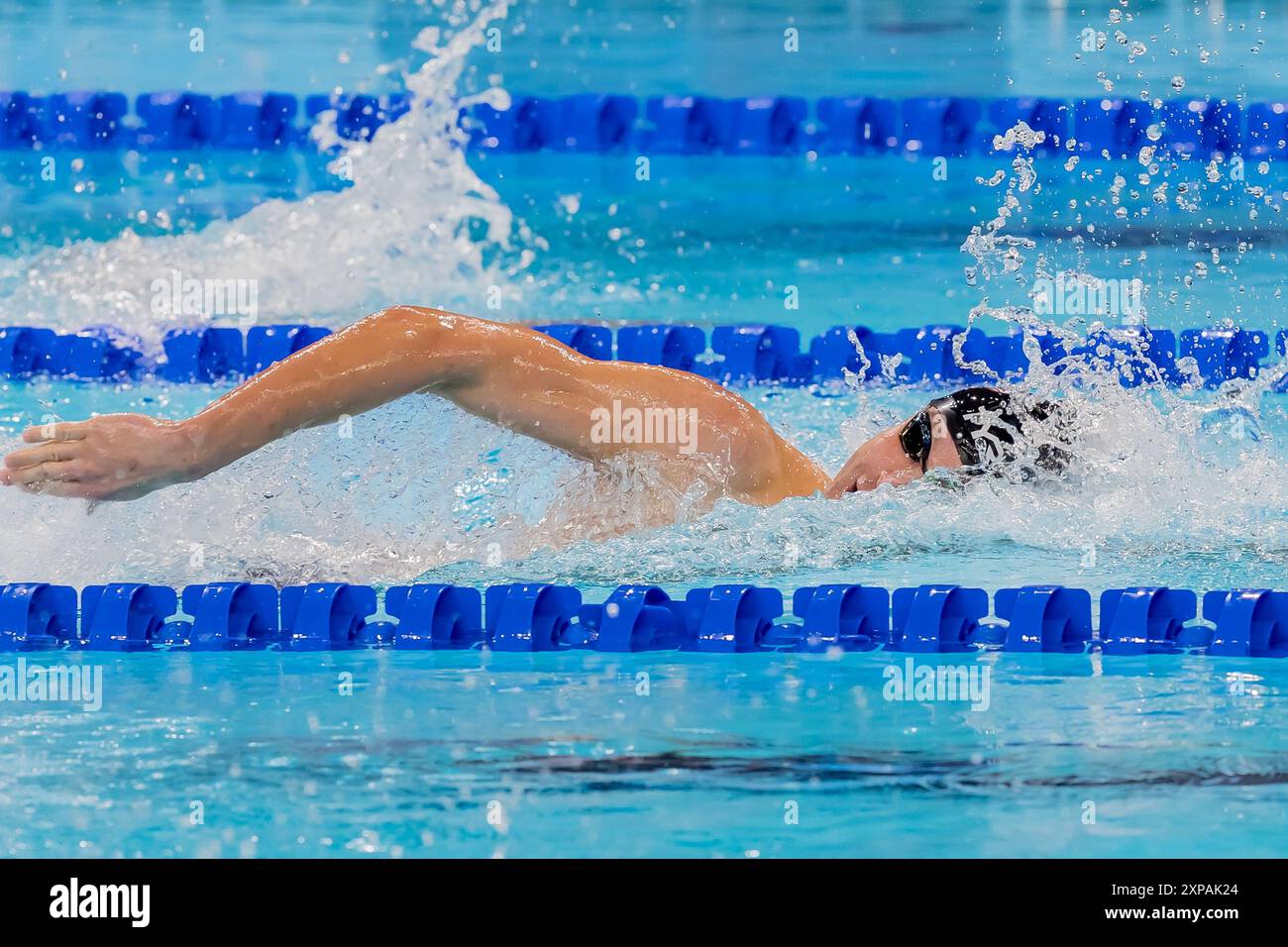 Paris, Ile de France, France. 30th July, 2024. Bobby Finke (USA) of ...