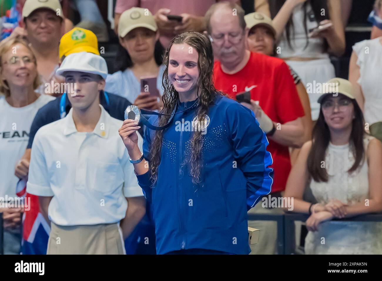 Paris, Ile de France, France. 30th July, 2024. REGAN SMITH (USA) wins ...