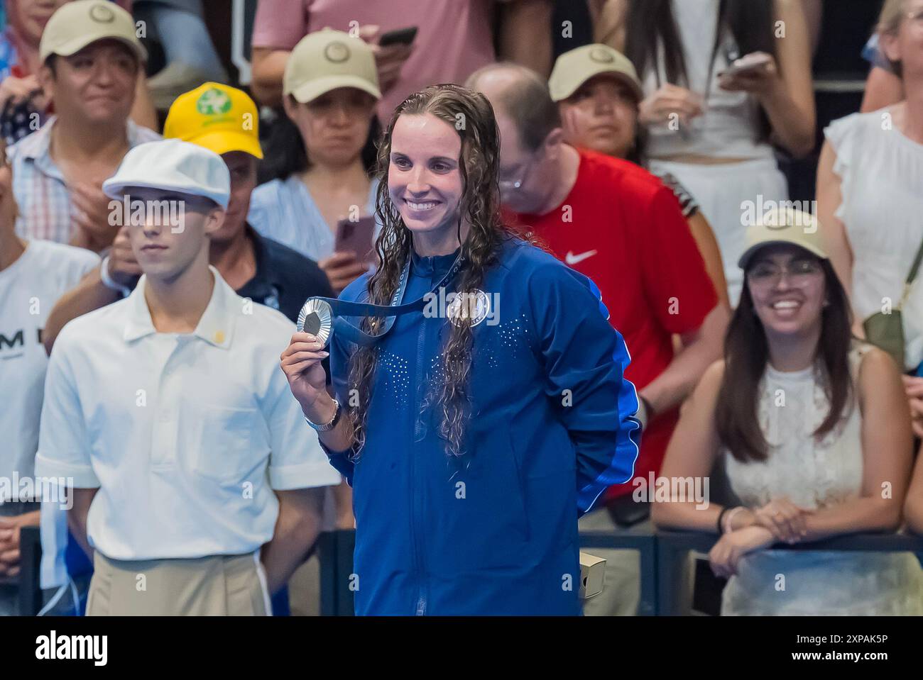 Paris, Ile de France, France. 30th July, 2024. REGAN SMITH (USA) wins ...