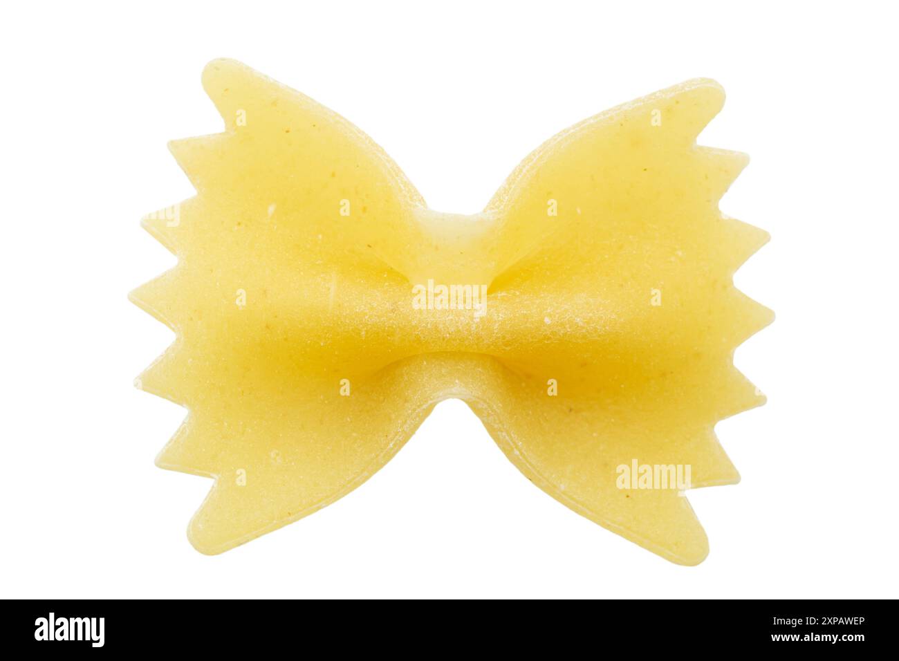 Farfalle pasta isolated on white background. File Contains Clipping ...