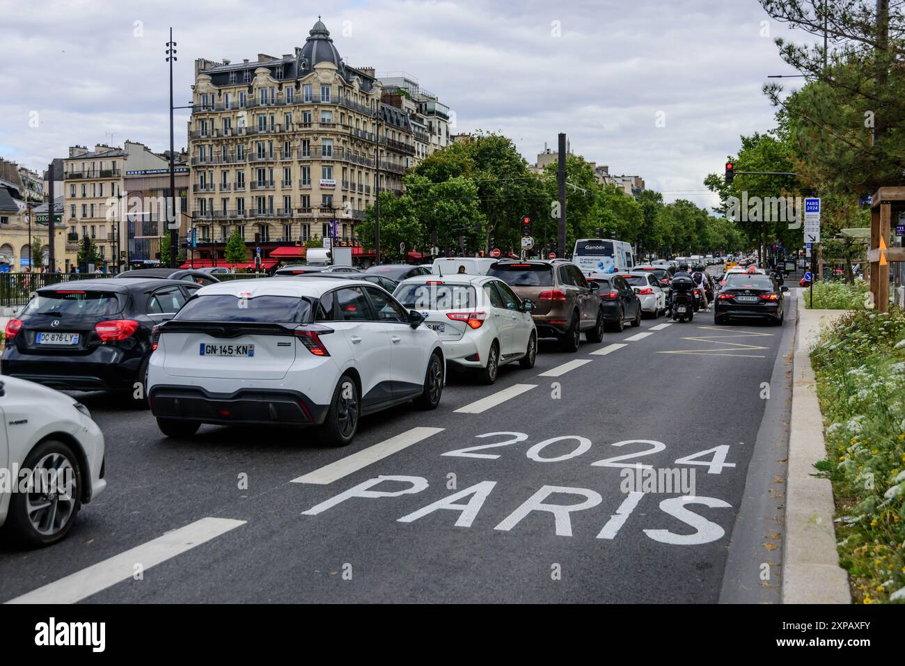 Paris, Vorbereitungen zu den Olympischen Spielen 2024, Jeux Olympiques ...
