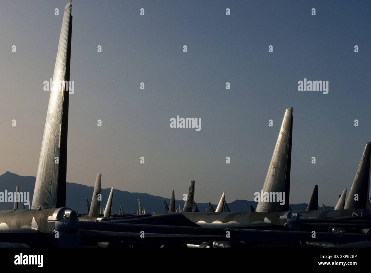 Plane Storage at Davis Air Force Base Stock Photo - Alamy